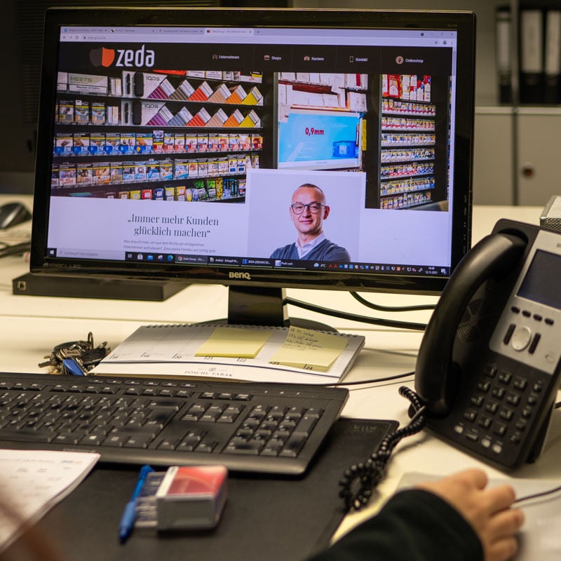 ZEDA Shops - Fachhandelsgeschäfte - Tabakwaren - Spirituosen